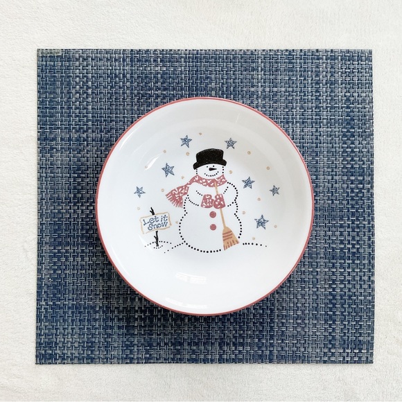 Corelle | Dining | Corelle Frosty Morn Snowman Pasta Bowl Soup ...